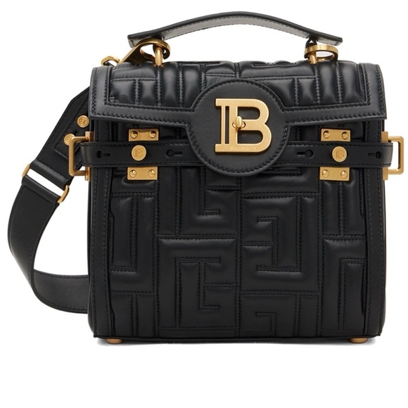 Balmain | Bags | Balmainquilted Leather Bbuzz 23 Bag | Poshmark